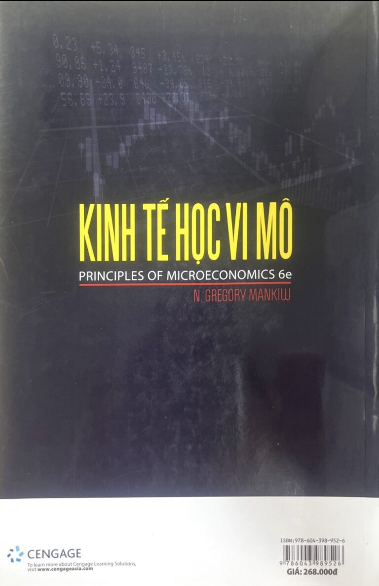 KINH TẾ VI MÔ MANKIW – UEH Community Shop